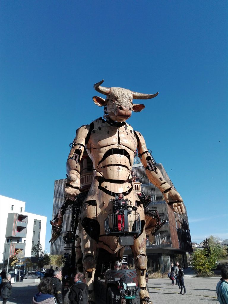 Le Minotaure et l'Araignée à la Halle de la Machine - Maman Locaaa